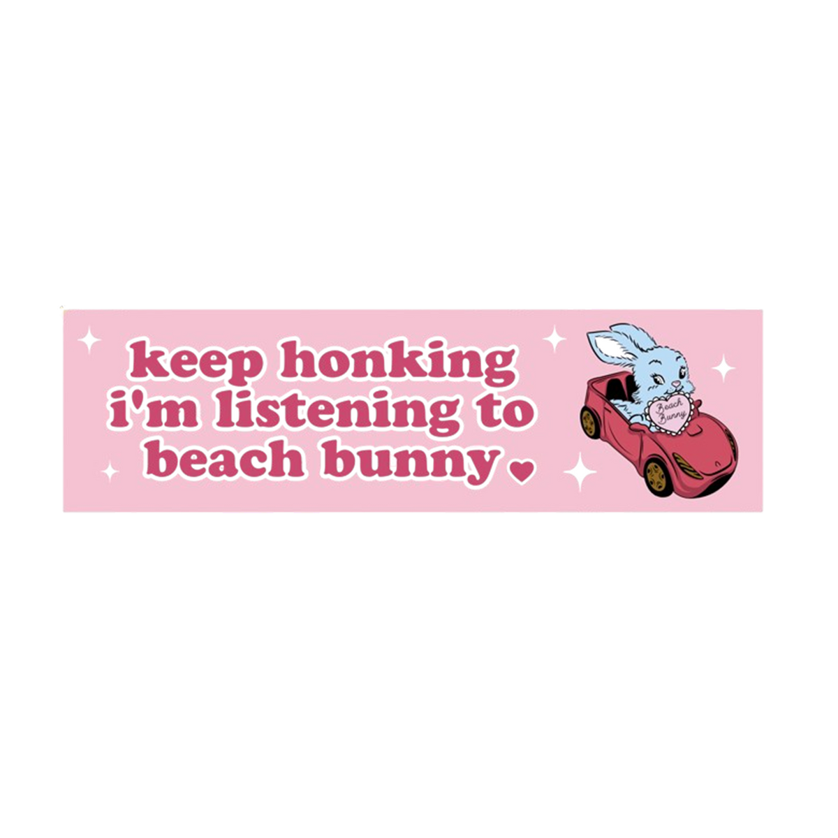 Keep Honking Bumper Sticker – Beach Bunny